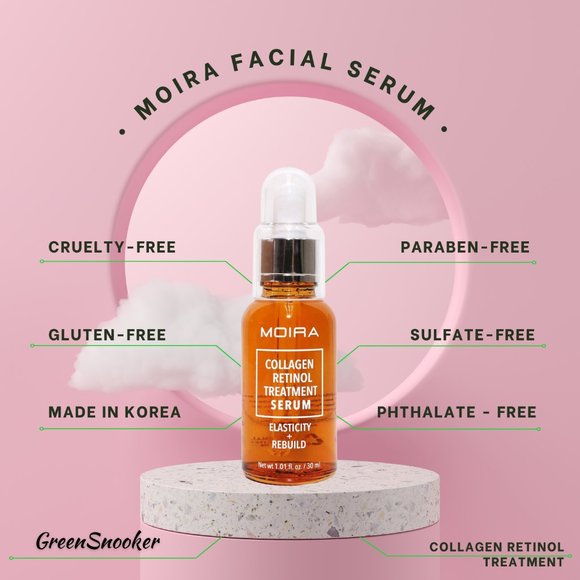 MOIRA | Skincare | Moira Facial Serum Collagen Retinol Treatment Made ...